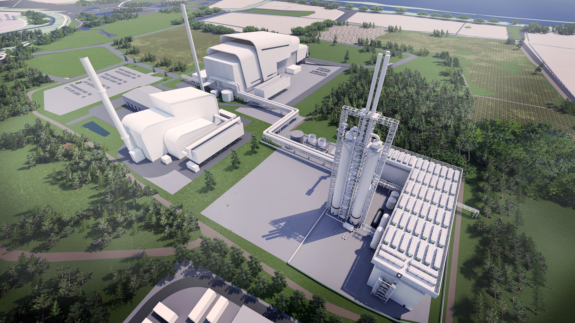 UK’s first full-scale carbon capture plant for EfW is in final ...